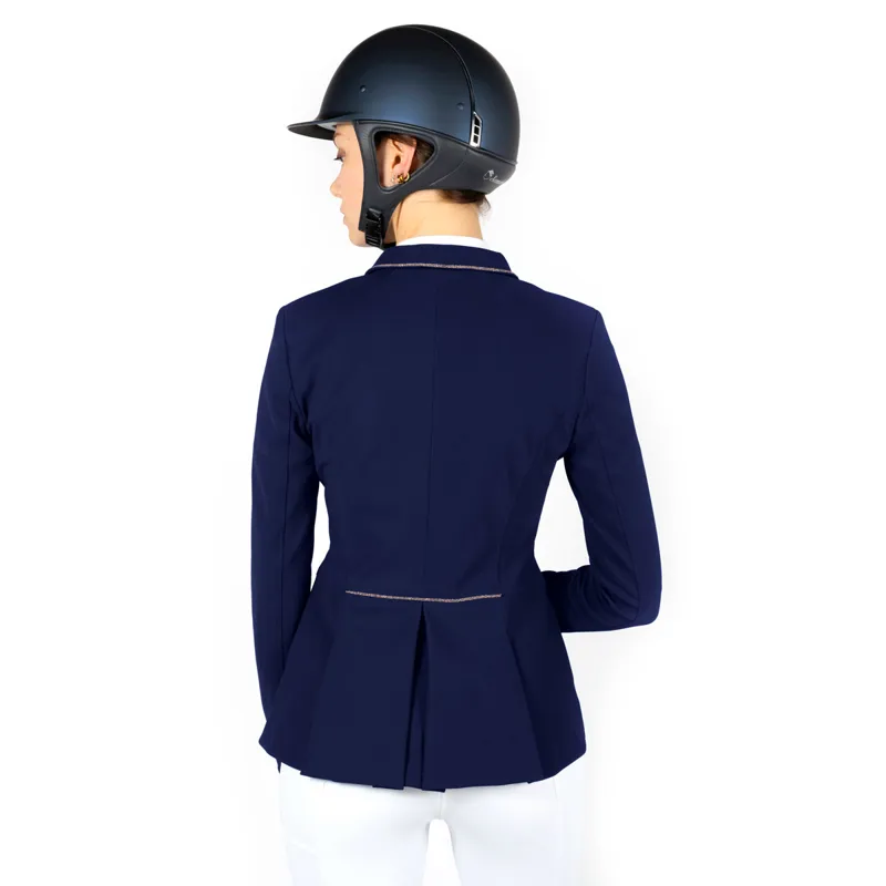 Samshield Victorine Crystal Fabric Competition Jacket - Navy/Rose