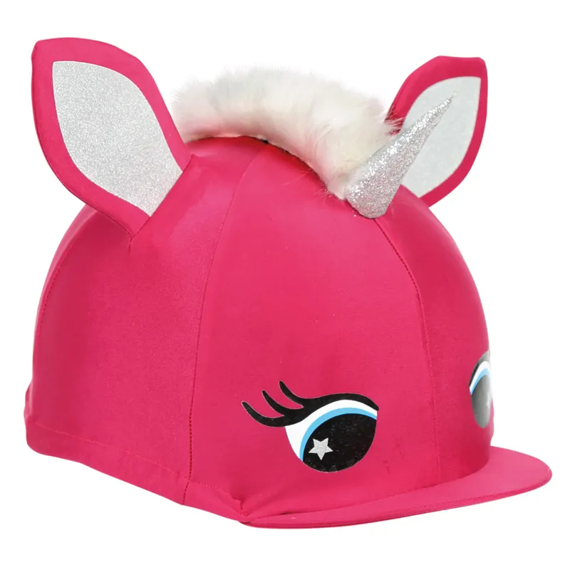 Shires Animal Riding Hat Cover - Unicorn