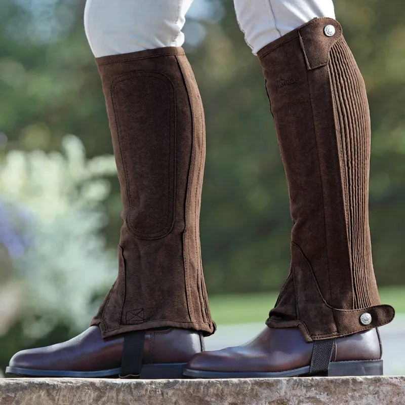 Shires Amara Adults Half Chaps - Brown