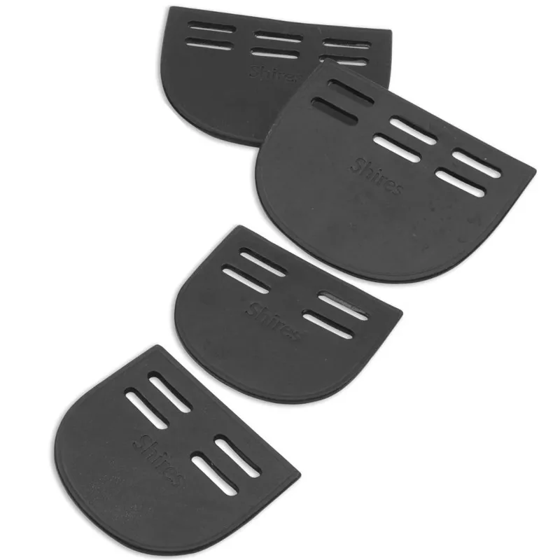 Shires Blenheim Girth Buckle Guards - Black