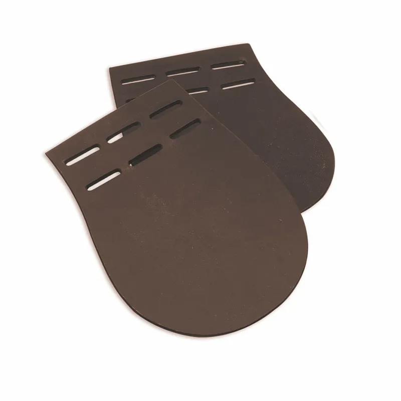Shires Shaped Girth Buckle Guards - Havana