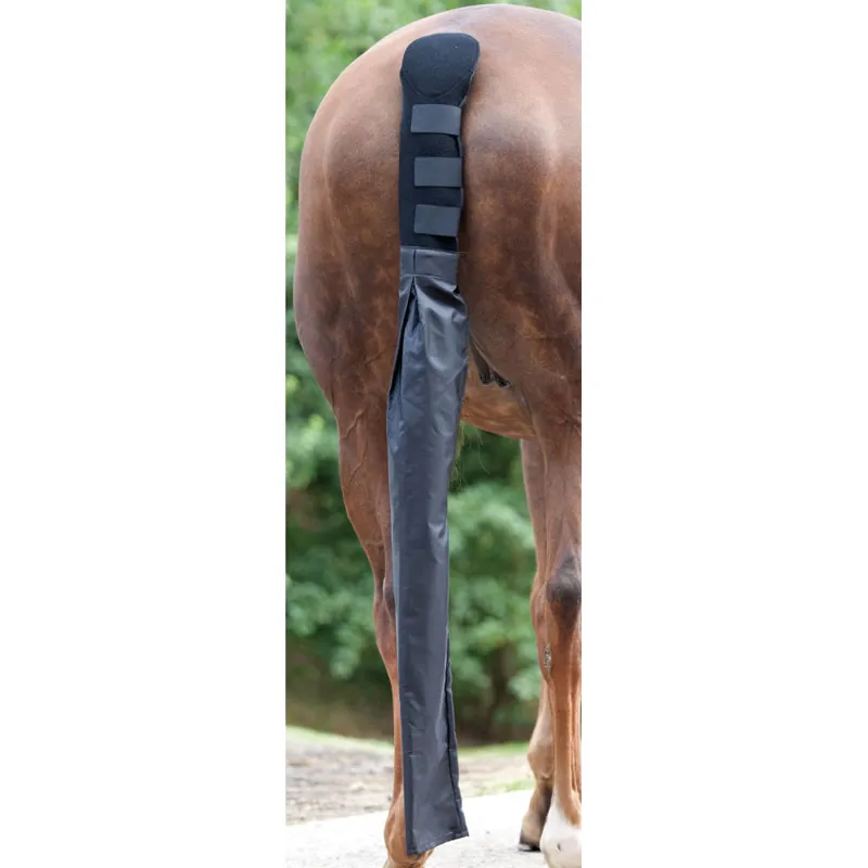 Shires Tail Guard with Detachable Tail Bag - Black