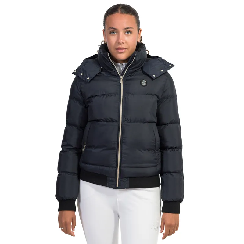 Samshield Billie Ladies Bomber Jacket - Navy/Champagne