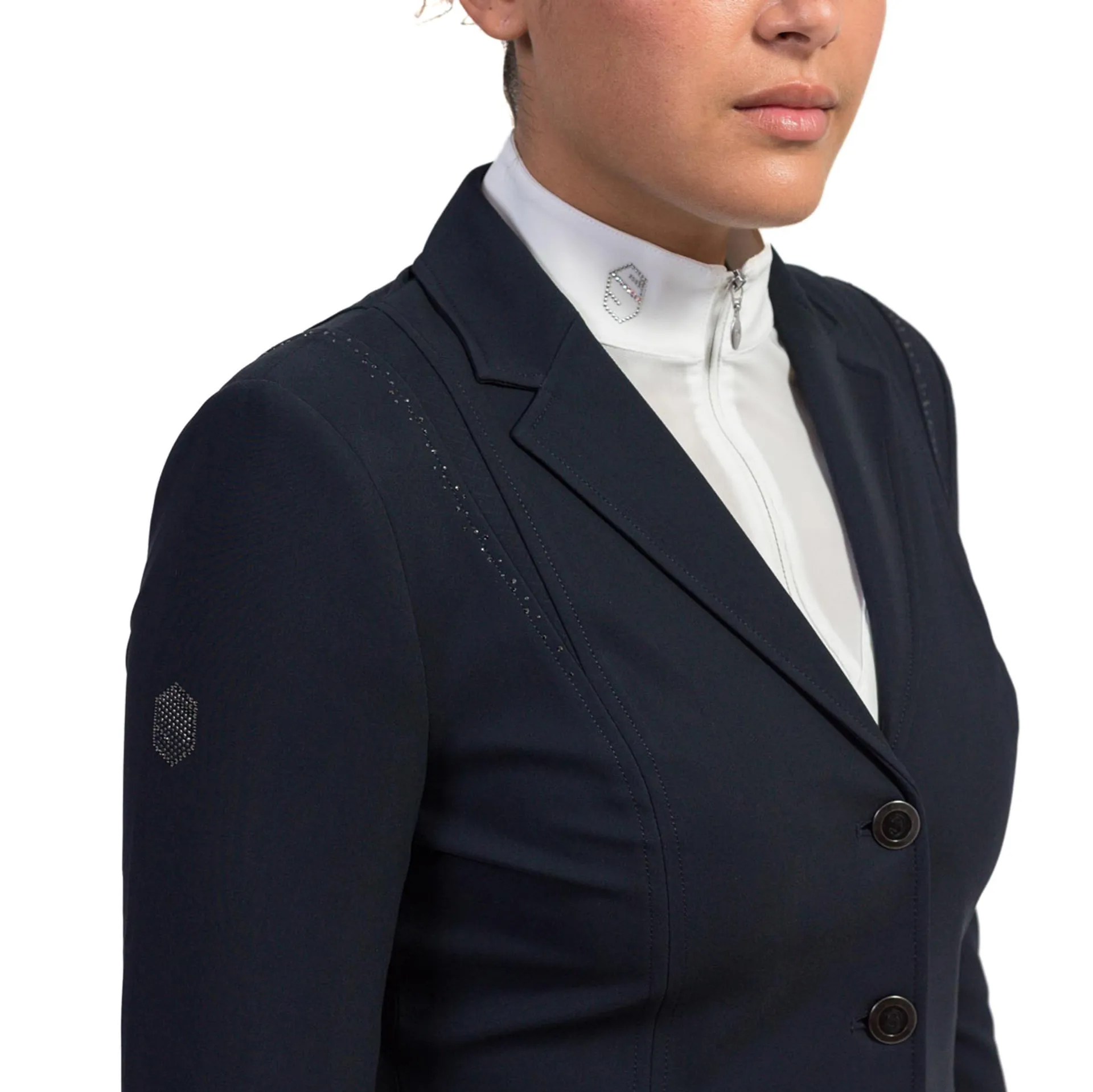 Samshield Deltalix Crystal Ladies Competition Jacket - Navy