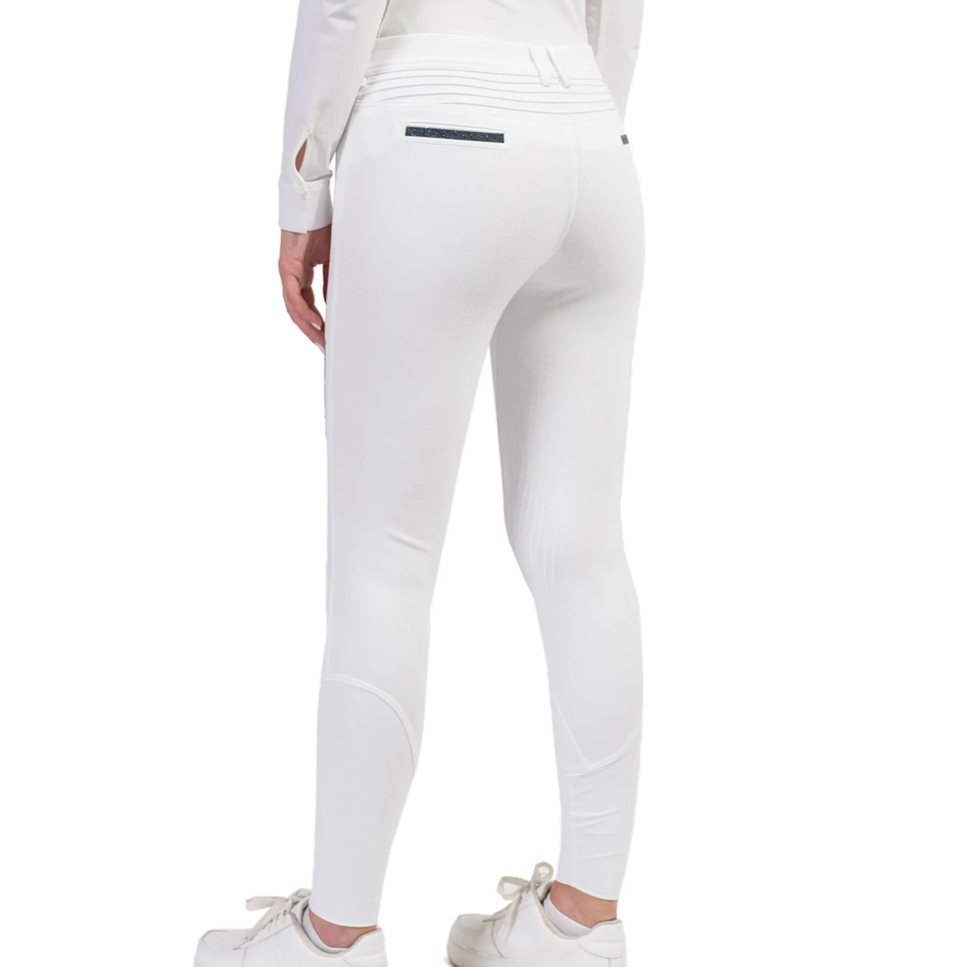 Samshield Diane Boreal Full Grip Breeches White/Paradise Shine