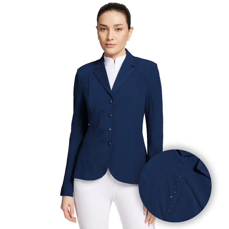 Samshield Olympe Crystal Ladies Competition Jacket - Night Blue