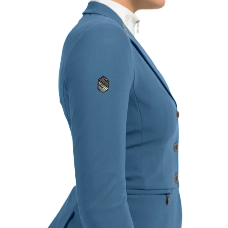 Samshield Victorine Intarsia Ladies Competition Jacket Stone Blue