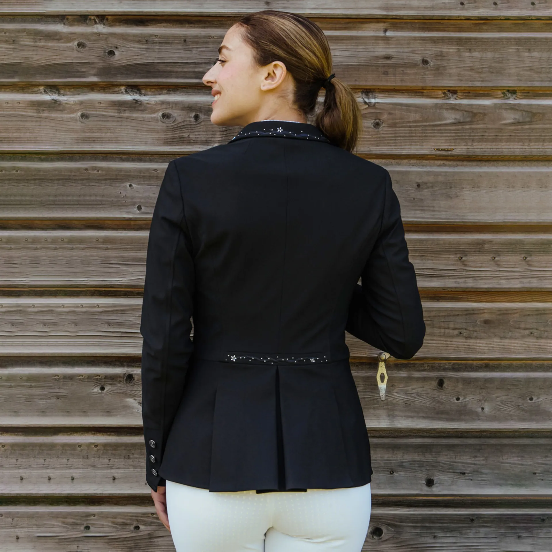 Samshield Victorine Flower Jewellery Competition Jacket - Navy