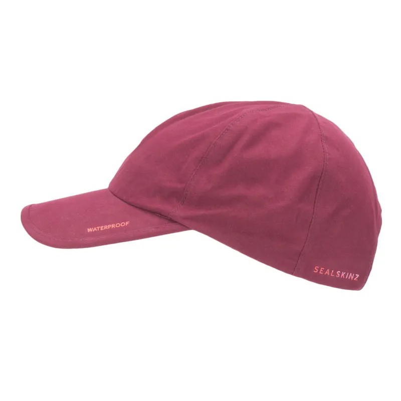 Sealskinz Waterproof All Weather Unisex Cap - Red - Redpost Equestrian