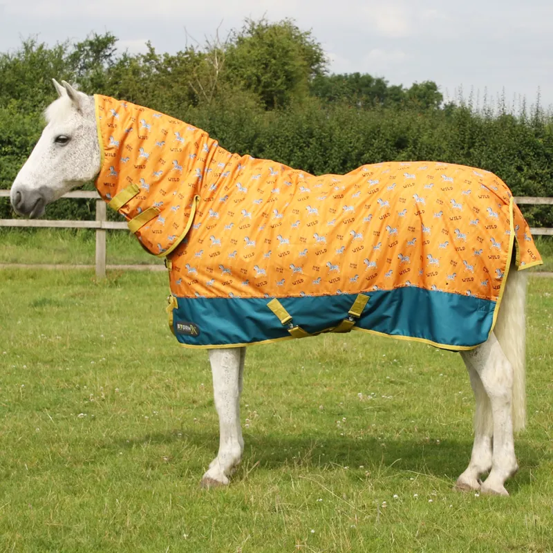 StormX Original 200g Combo Neck Turnout Rug - Born To Be Wild