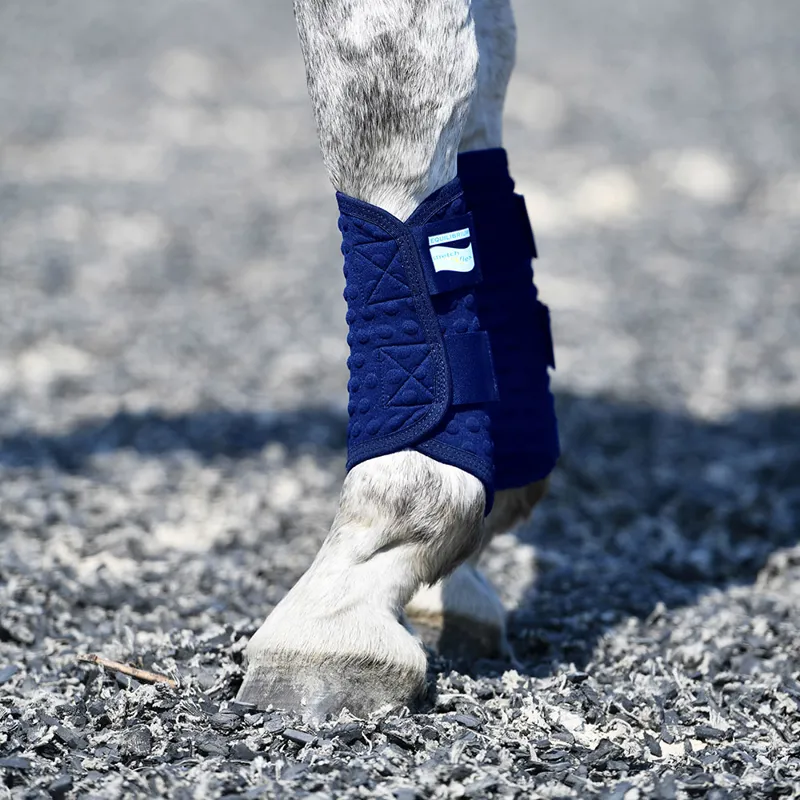 Equilibrium Stretch and Flex Flatwork Wraps - Navy