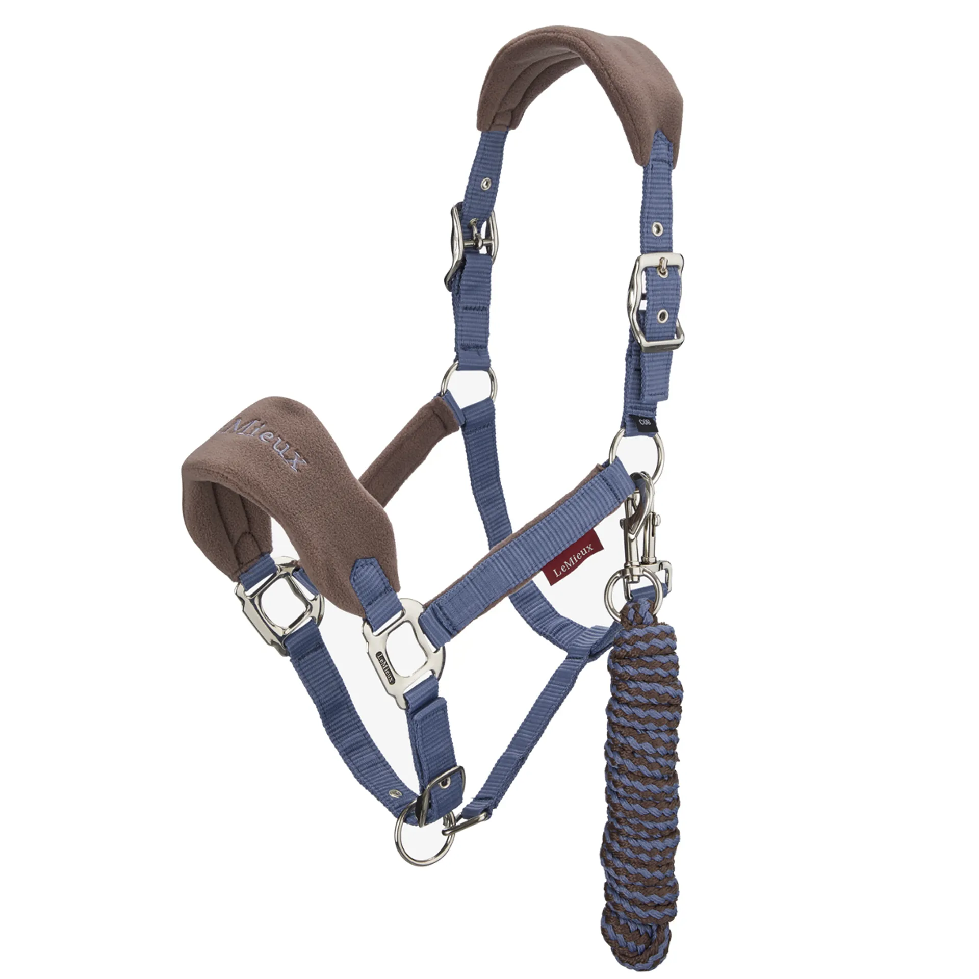 LeMieux Vogue Headcollar and Lead Rope Set - Jay Blue