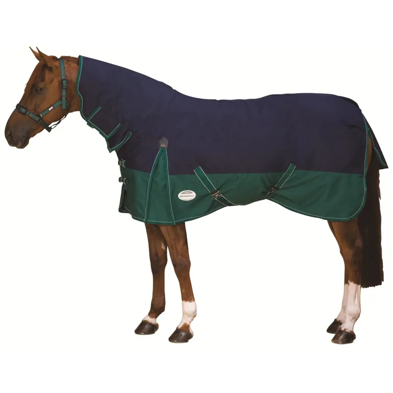 Weatherbeeta Orican Original Heavy Combo Turnout Rug 300g - Navy/Green