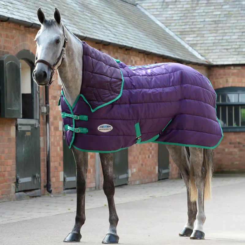 WeatherBeeta ComFiTec Channel Quilt 250g Combo Neck Rug - Purple