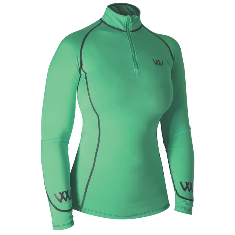 Woof Wear Performance Ladies Riding Shirt - Mint