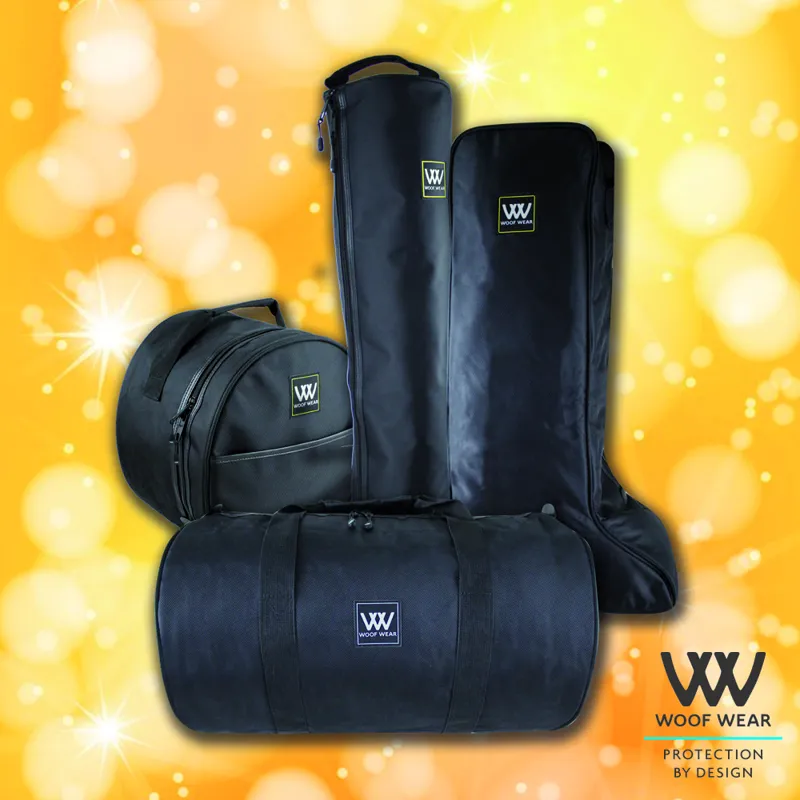 Woof Wear Luggage Set - Black