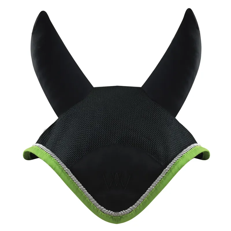 Woof Wear Ergonomic Fly Veil - Black/Lime